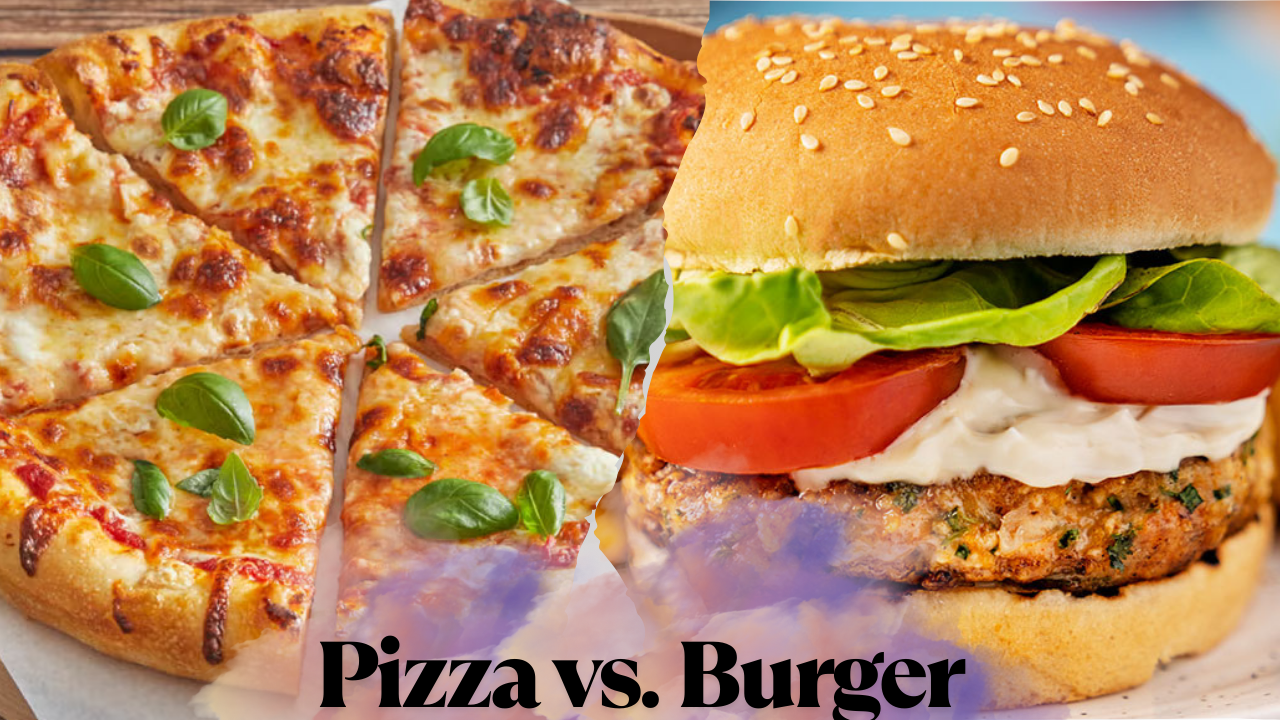 Pizza vs. Burger: A Delicious Debate That Divides Food Lovers - MR ...