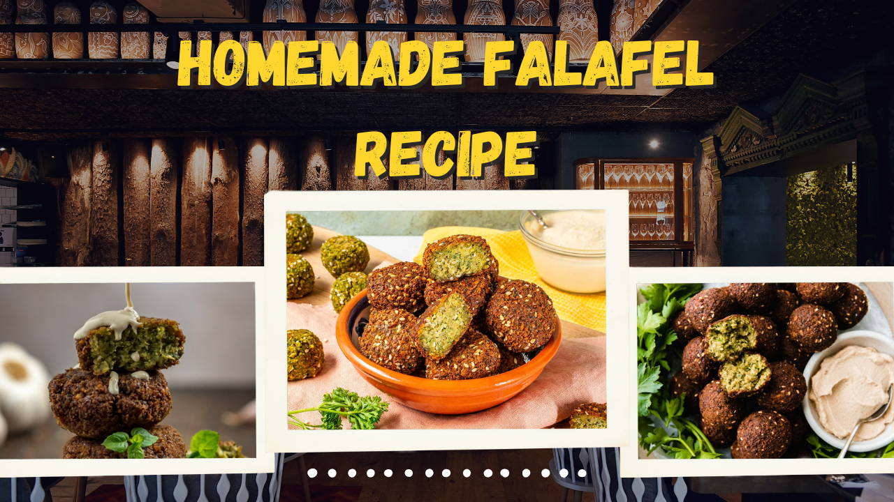 Easy Homemade Falafel Recipe Like Middle Eastern Street Vendors - MR. BHUKHHAD