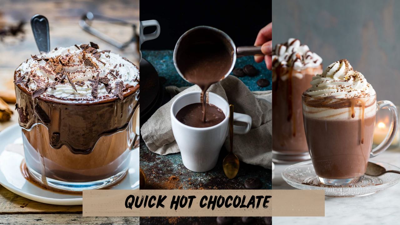 From Pantry to Mug in Minutes: Quick Hot Chocolate Recipe - MR. BHUKHHAD