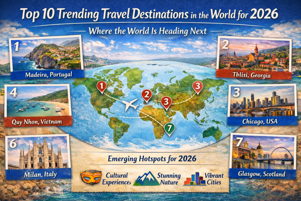 Top 10 Trending Travel Destinations in the World for 2026: Where the ...